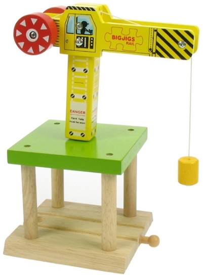 HOUT-DOE.NL | Duurzaam houten speelgoed. Houten treingebouw Gele kraan kopen? Bestel online ...