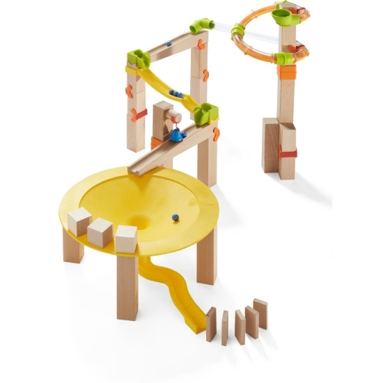 HOUT-DOE.NL | Duurzaam houten speelgoed. Knikkerbaan - Basisdoos - Funnel Jungle kopen? Bestel ...