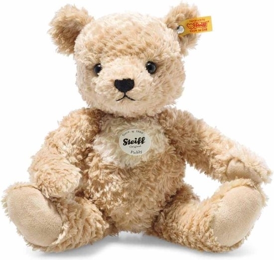 HOUT-DOE.NL | Duurzaam houten speelgoed. Teddybeer Paddy goudbruin ...